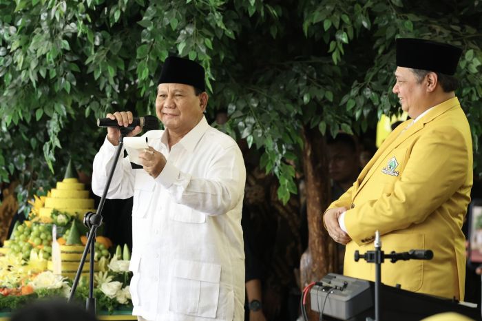 intronesia.id - Dikabarkan Prabowo dan Airlangga Temui Jokowi di Istana Sore Ini